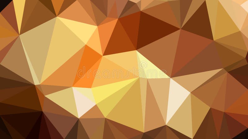 Brown Polygon Triangle Pattern Background Stock Vector - Illustration ...