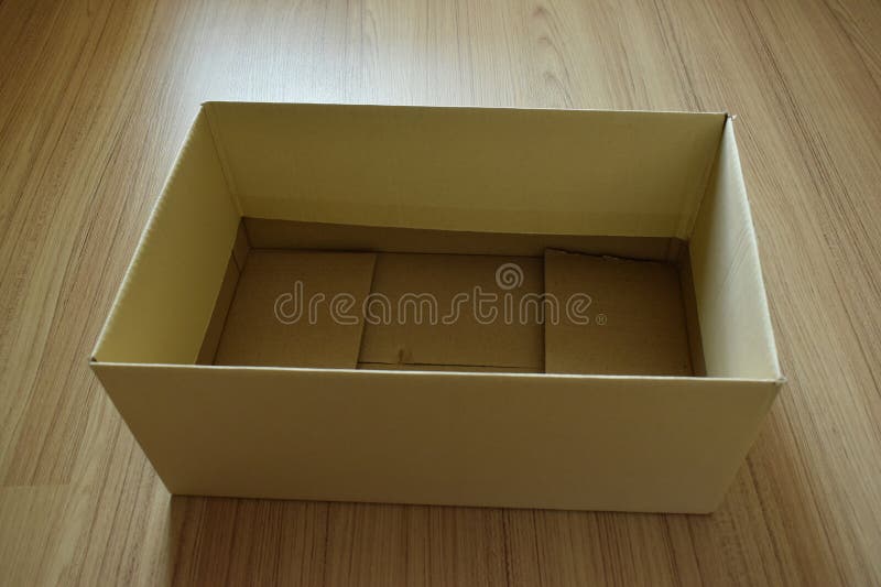 Brown Box Packaging for Shipping, Paper Textured Stock Photo - Image of ...