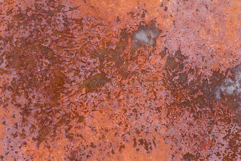Brown and Purple Rust Rusty Brown Abstract Texture. Rusty Metal ...
