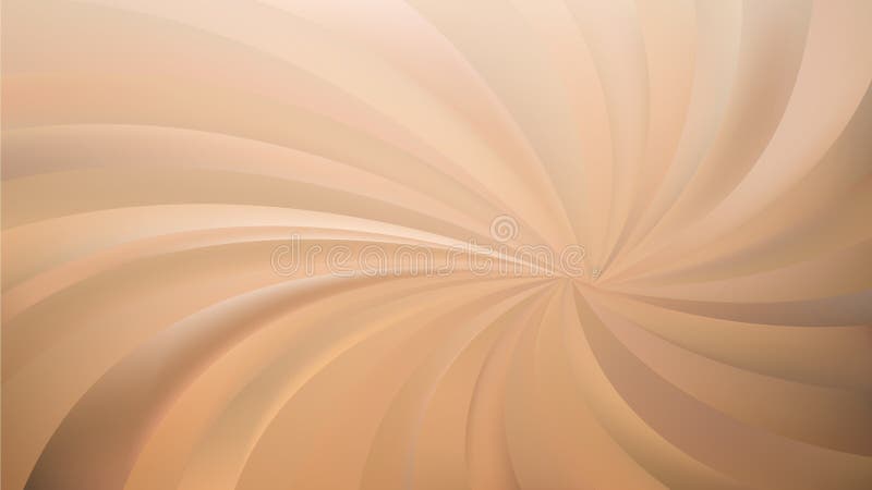 Brown Radial Spiral Rays Background Illustrator Stock Vector ...