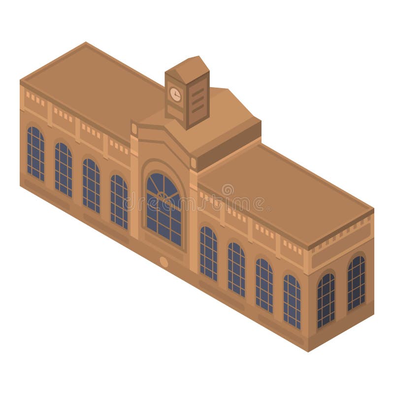 Brown Railway Building Vector Icon Stock Illustrations – 12 Brown ...