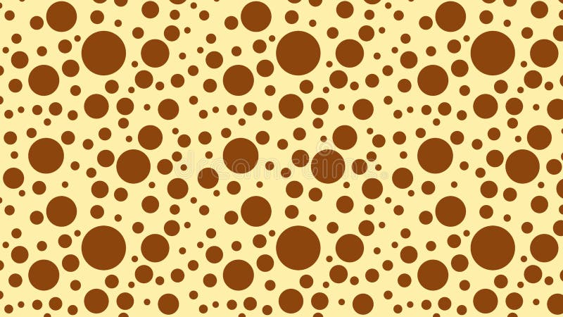 Brown Random Dots Pattern Vector Art Stock Vector - Illustration of ...