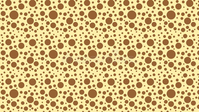 Brown Random Scattered Dots Pattern Illustration Stock Vector ...