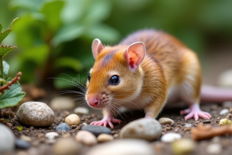 Brown Rat s Adventure stock illustration. Illustration of playful ...