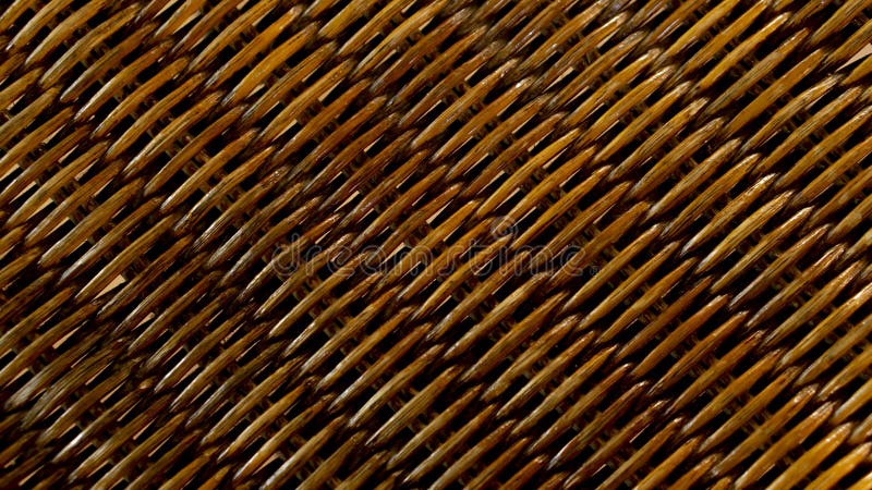 Brown Rattan Weave Pattern Texture Background Stock Image - Image of ...