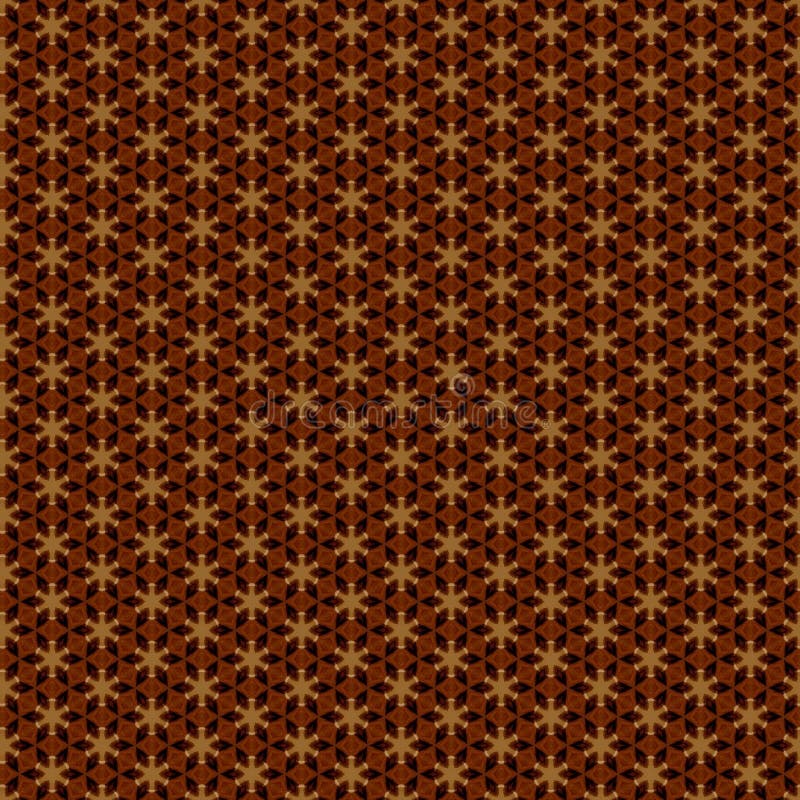 Brown Repete Pattern Background Stock Illustration - Illustration of ...