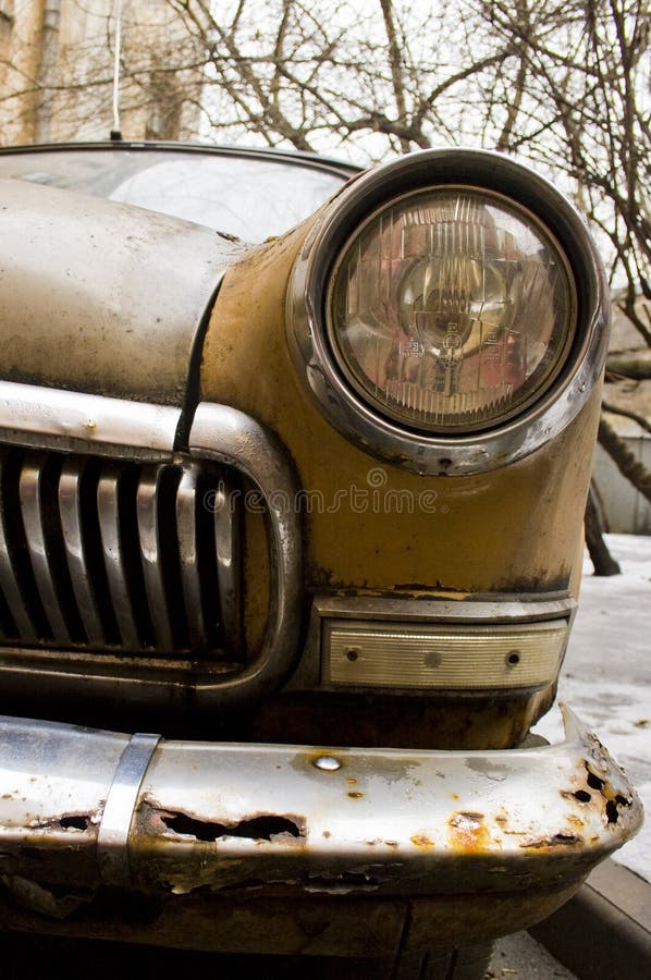 Brown retro car stock photo. Image of motor, 1957, show - 91062272