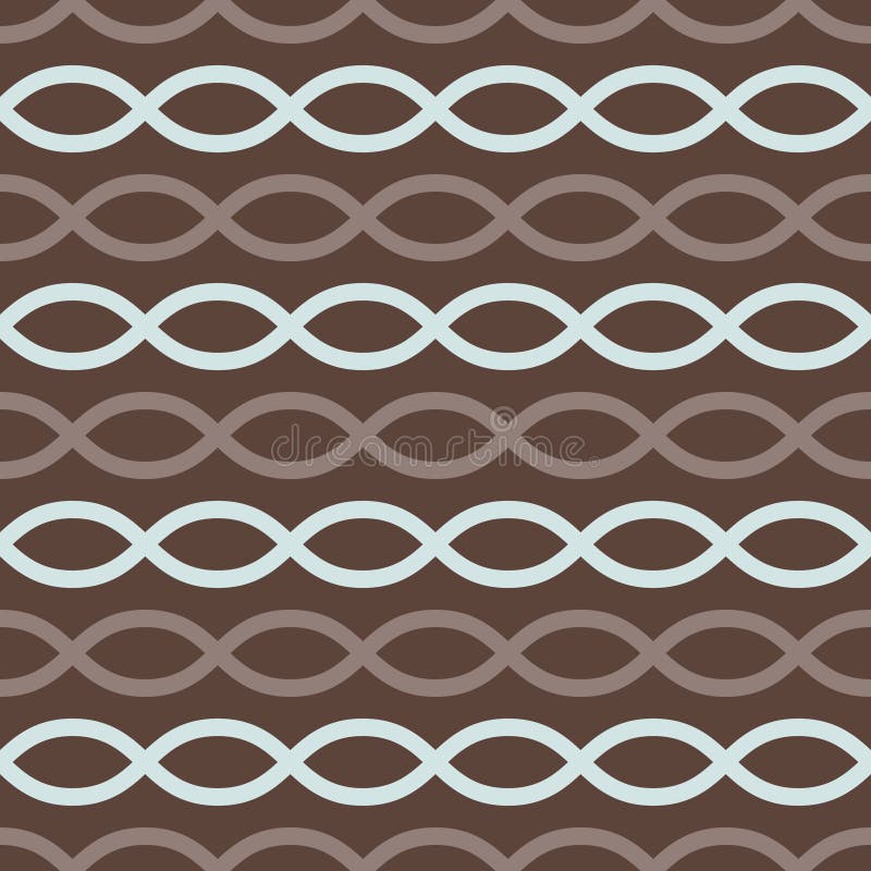 Brown Retro Seamless Pattern Stock Vector - Illustration of modern ...
