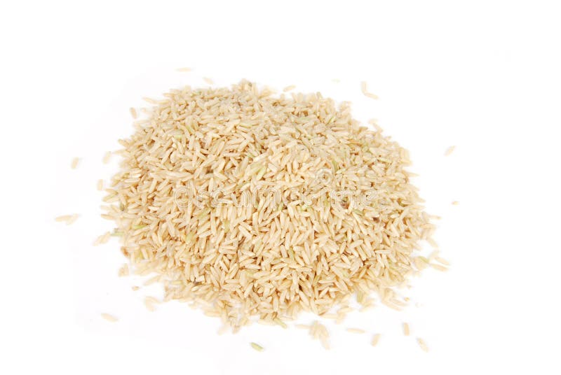 Brown Rice stock photo. Image of brown, staple, white - 19803618