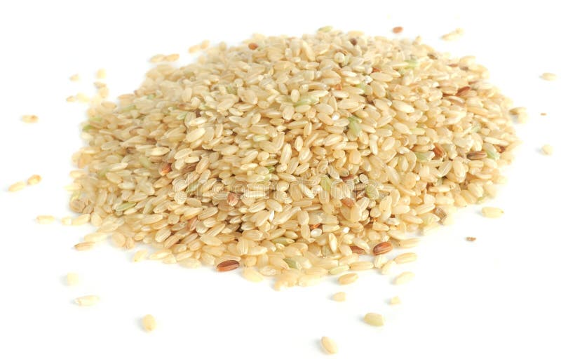 Brown Rice stock image. Image of cook, food, healthy, kitchen - 2396503