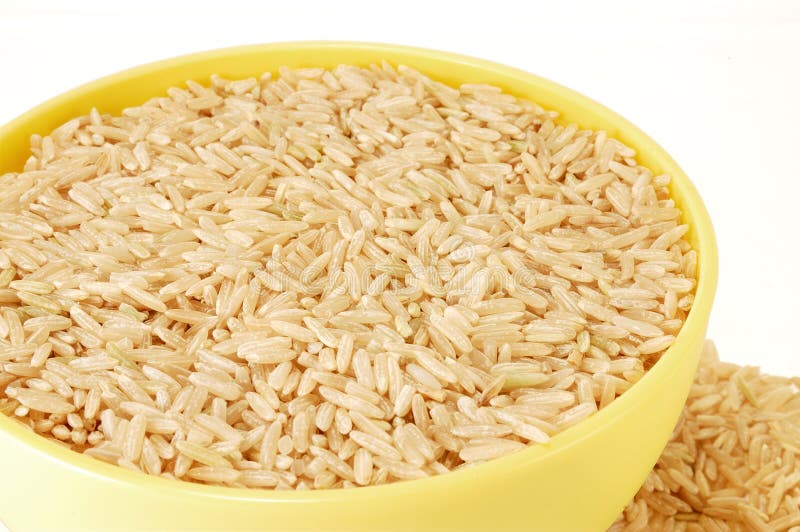 Brown rice stock image. Image of cooking, vegetarian - 21948105