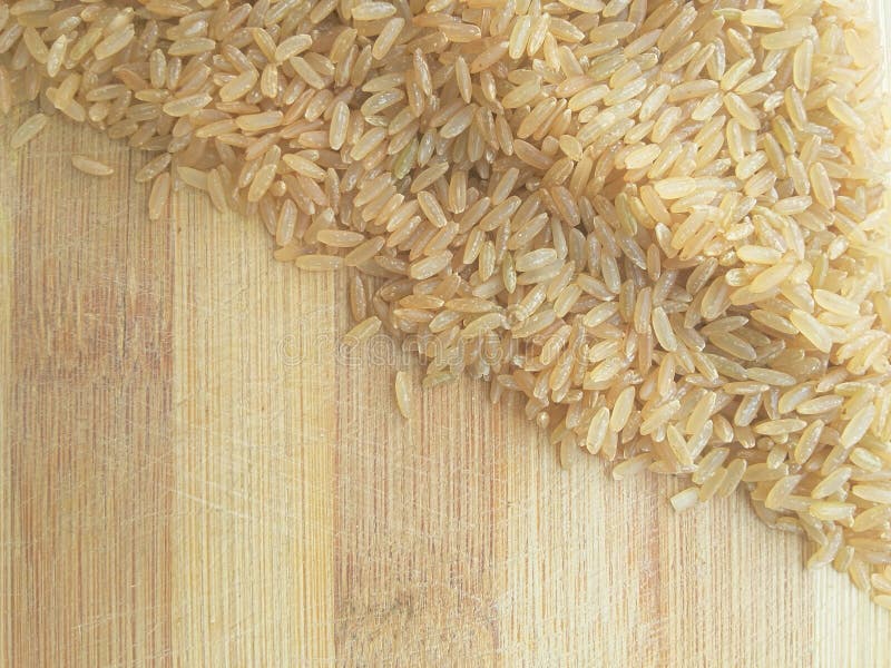 Brown rice corner stock photo. Image of heap, dinner - 70375322