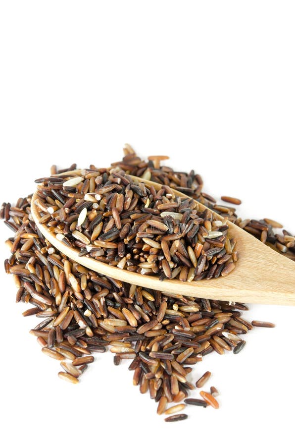 Brown Rice stock image. Image of organic, nutrition, healthy - 46031327