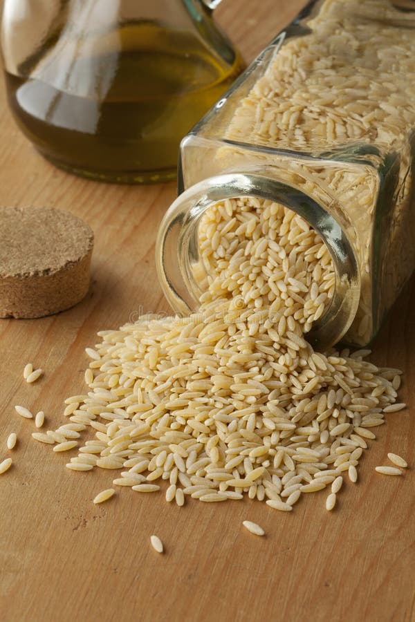 Brown rice in a jar stock image. Image of unmilled, rice - 58011731