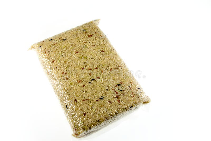 Brown rice stock photo. Image of organic, grain, health - 40113538