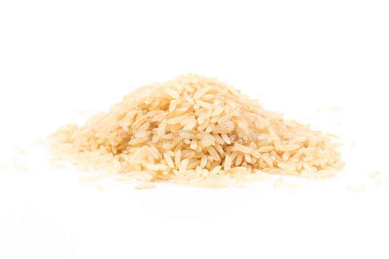 Brown Rice stock image. Image of eating, fullgrain, grain - 270027553