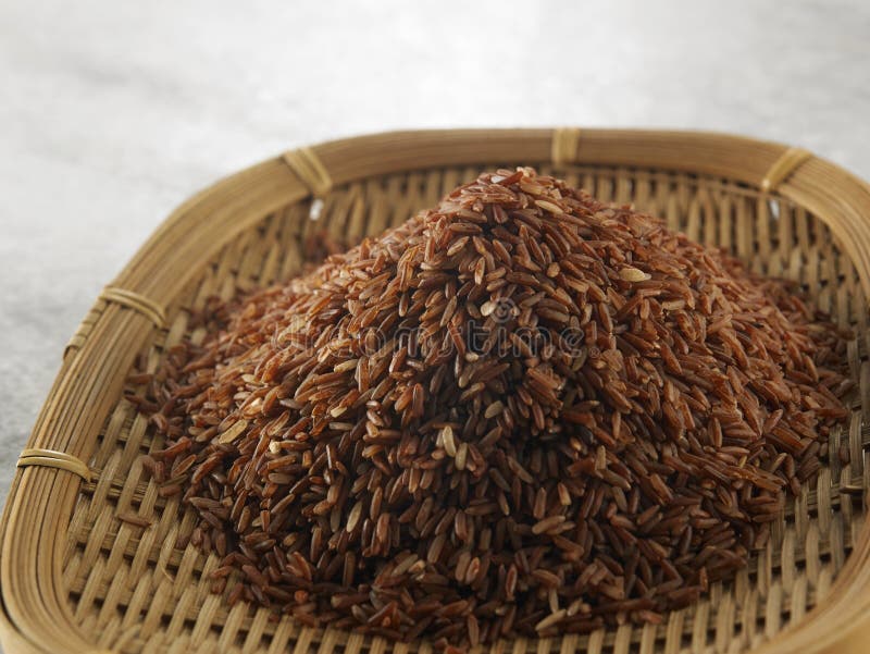 Brown rice stock photo. Image of brown, cereal, fiber - 48461938