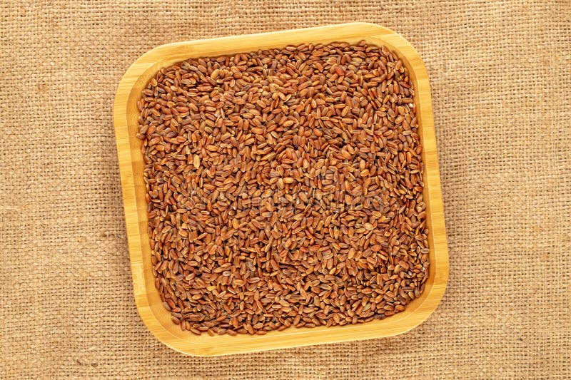 Brown and White Rice with Homemade Dishes, Macro, Isolated on White ...