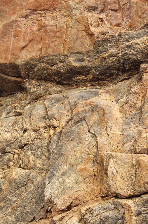 Brown Rock Texture Natural Background and Frame. Stock Image - Image of ...