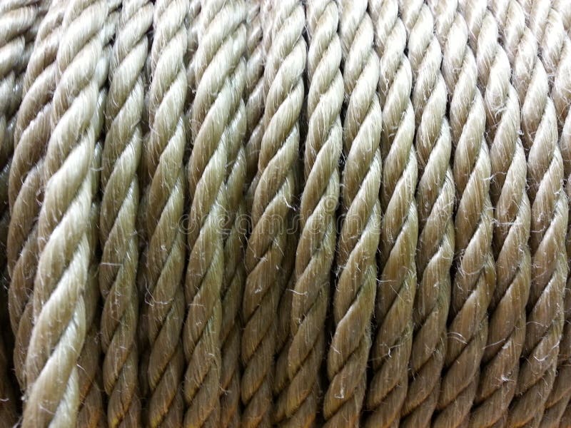 Brown rope stock photo. Image of cord, brown, nylon, rope - 54154196