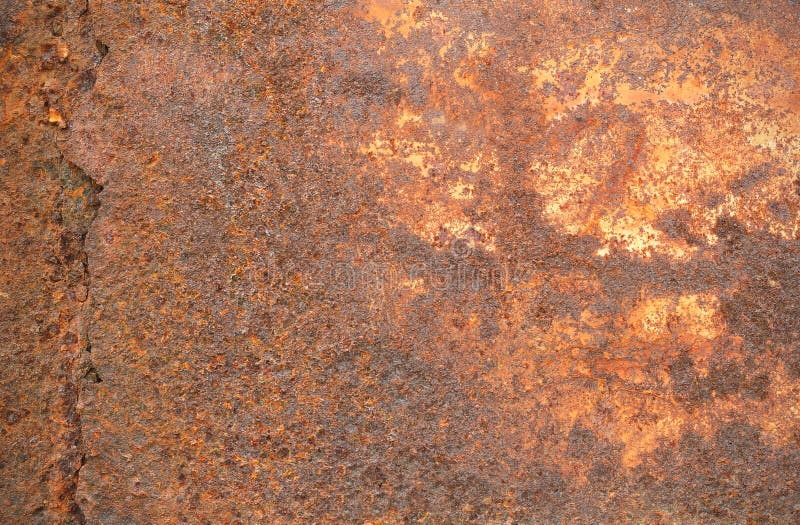 Rust Metal Plate for Texture and Background Stock Photo - Image of ...