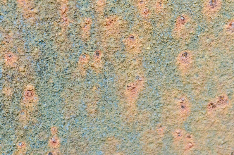 Brown rusted metal. stock image. Image of dark, closeup - 71222555