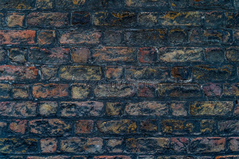 Brown Rustic Brick Wall - High Quality Texture / Background Stock Image ...
