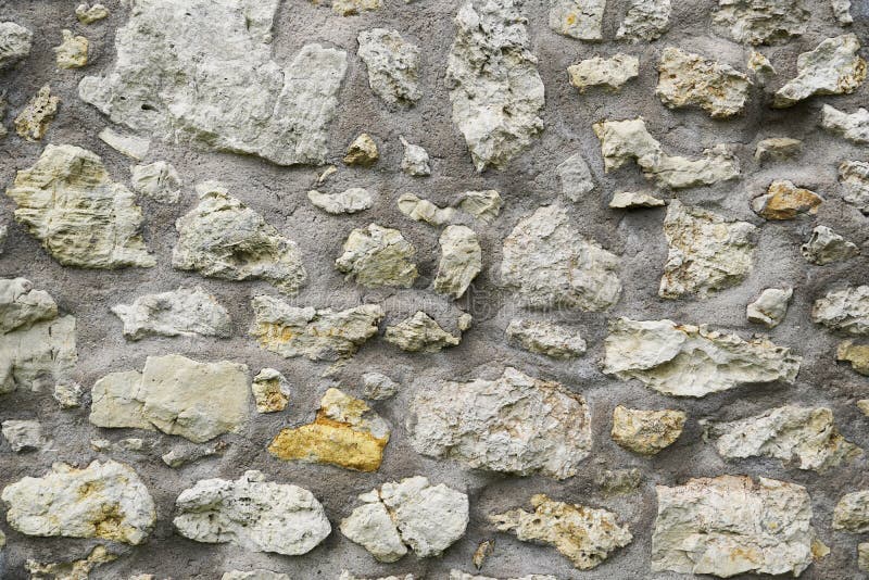 Brown Rustic Stone Wall of an Old Castle. Stock Image - Image of rock ...