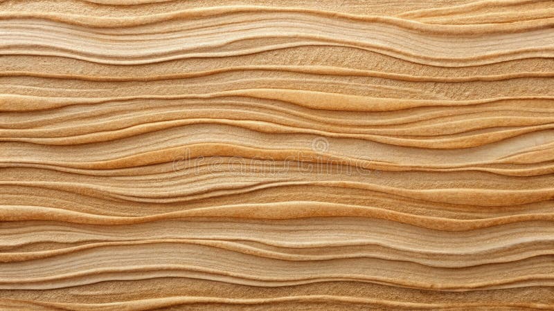 Brown Sandstone Tile Texture with Wavy Horizontal Stock Illustration ...