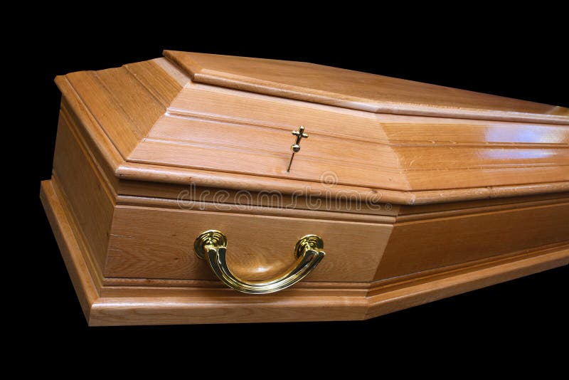 Sarg stockfoto. Bild von kostspielig, sarg, braun, beerdigung - 8747450