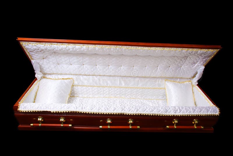 Sarg, Schatulle stockbild. Bild von schatulle, krypta - 24058231
