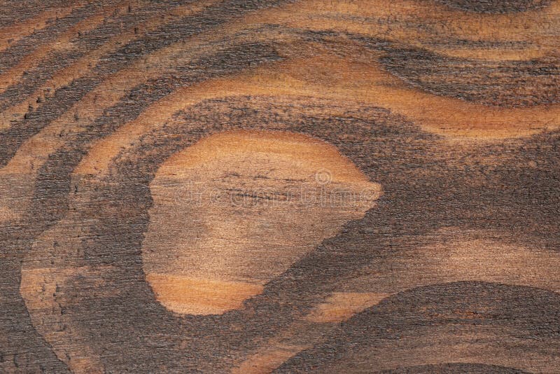Brown Scratched Wooden Cutting Board. Wood Texture Stock Image - Image ...