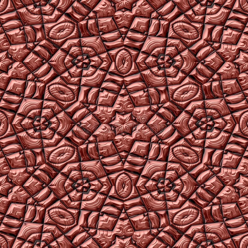 Seamless Mayan and Aztec Totems Pattern Stock Vector - Illustration of ...