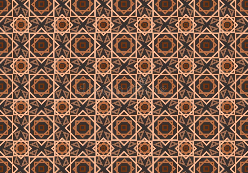 Brown Seamless Pattern Background Design for Wallpaper Stock ...