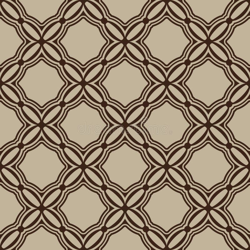 Brown seamless pattern stock vector. Illustration of silk - 51797539