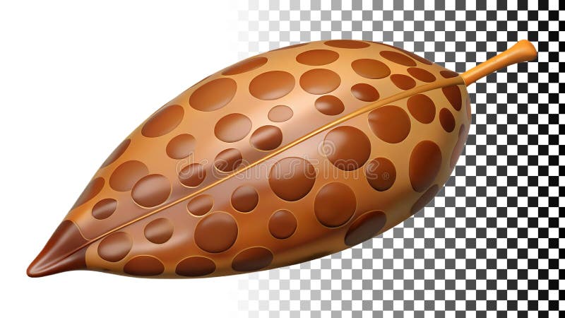 Brown Seed Pod, Natural Plant Element Illustration for Botanical ...