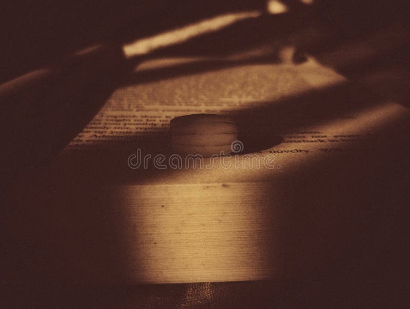 The Brown Shades of the Pages of a Book Stock Photo - Image of pages ...