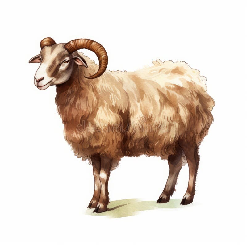 Brown Color Sheep Stock Illustrations – 613 Brown Color Sheep Stock ...