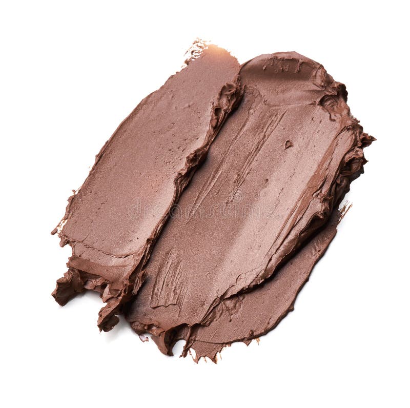 Brown Smear Paint of Cosmetic Products Stock Photo - Image of smear ...