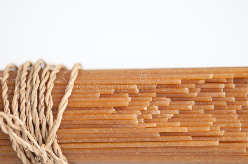 Brown Spaghetti stock image. Image of uncooked, texture - 30601197