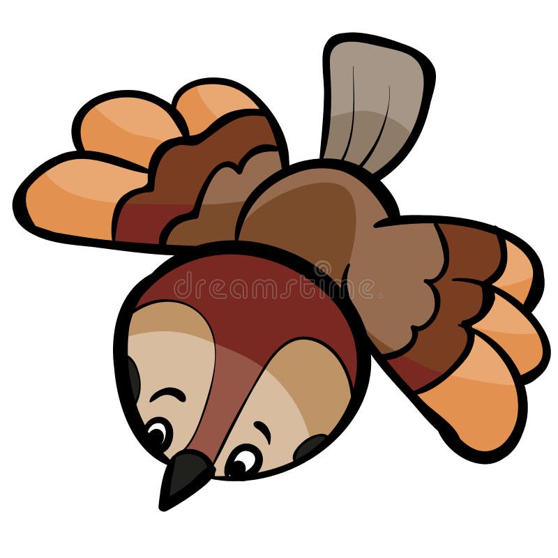Sparrow Flying Animation Sprite Stock Illustration - Illustration of ...