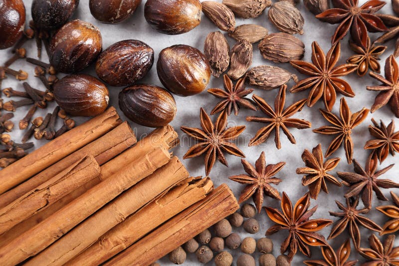 Brown spices. stock image. Image of cardamom, spices - 108039507
