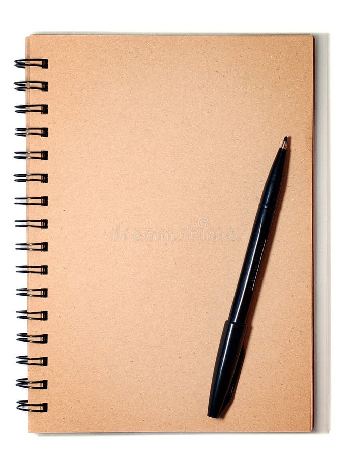 Notebook and pencil stock photo. Image of reminder, notepad - 6128692