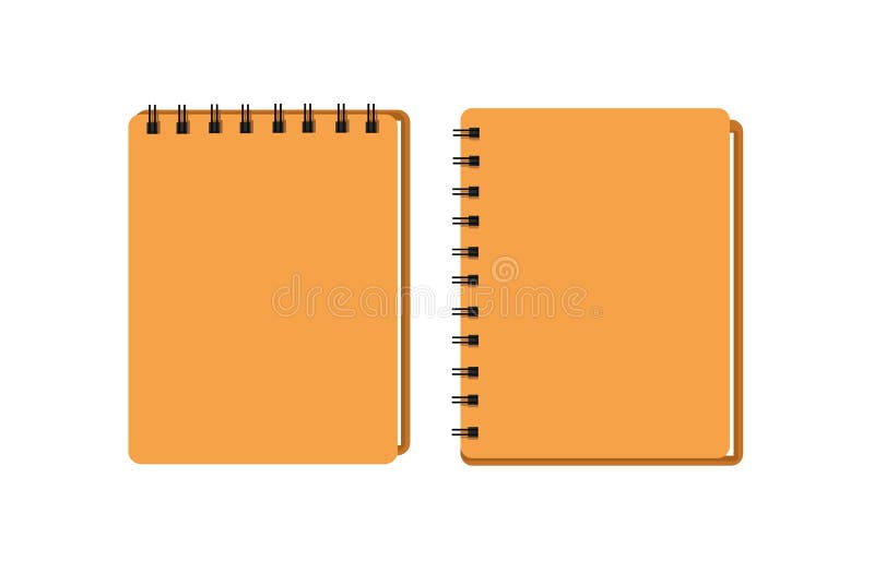 Brown notepad Background stock illustration. Illustration of note ...