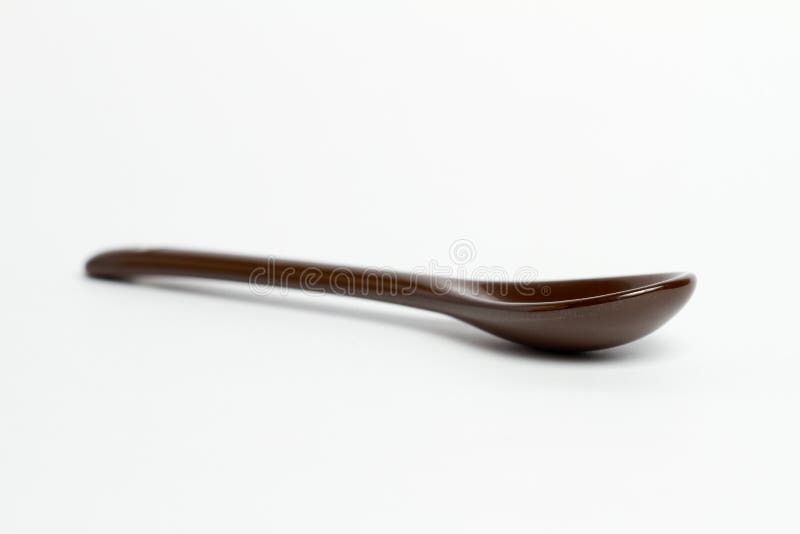 Brown spoon stock image. Image of spoon, china, dark - 15581909
