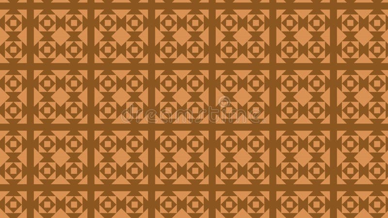 Brown Square Pattern Background Stock Vector - Illustration of pattern ...