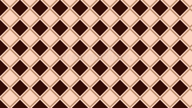 Brown Square Pattern Background Vector Art Stock Vector - Illustration ...