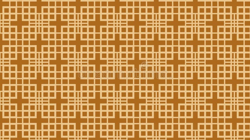 Brown Square Pattern Design Stock Vector - Illustration of quadrate ...