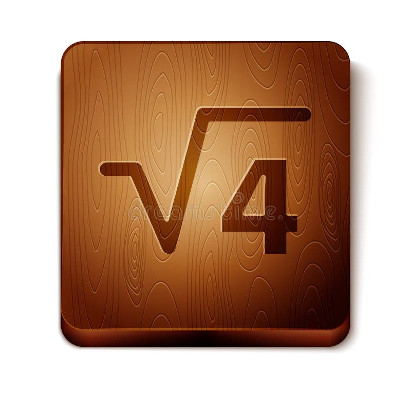 Wooden Web Button and Icon Template Stock Vector - Illustration of ...