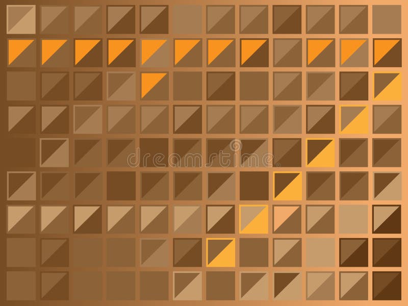 Brown squares stock vector. Illustration of backdrop, frosted - 1880509